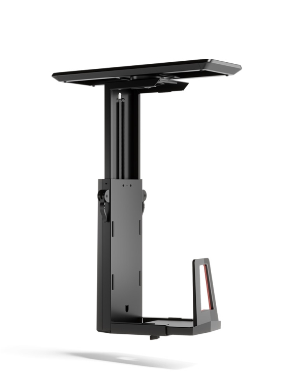 Glide X Deluxe Under Desk Gaming CPU Holder with RGB Display and ...